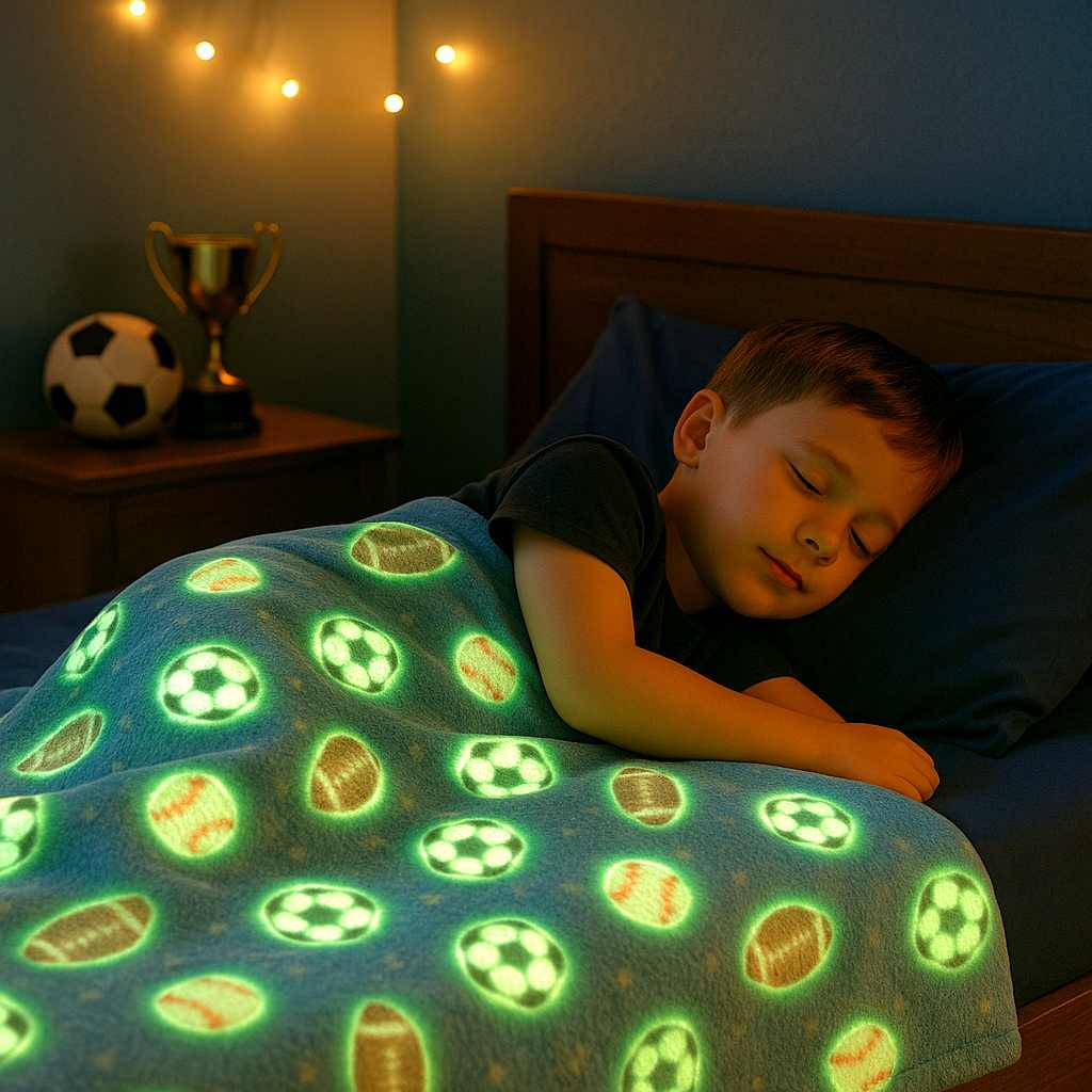 Glowee | Luxurious and Plush Glow in the Dark Blankets