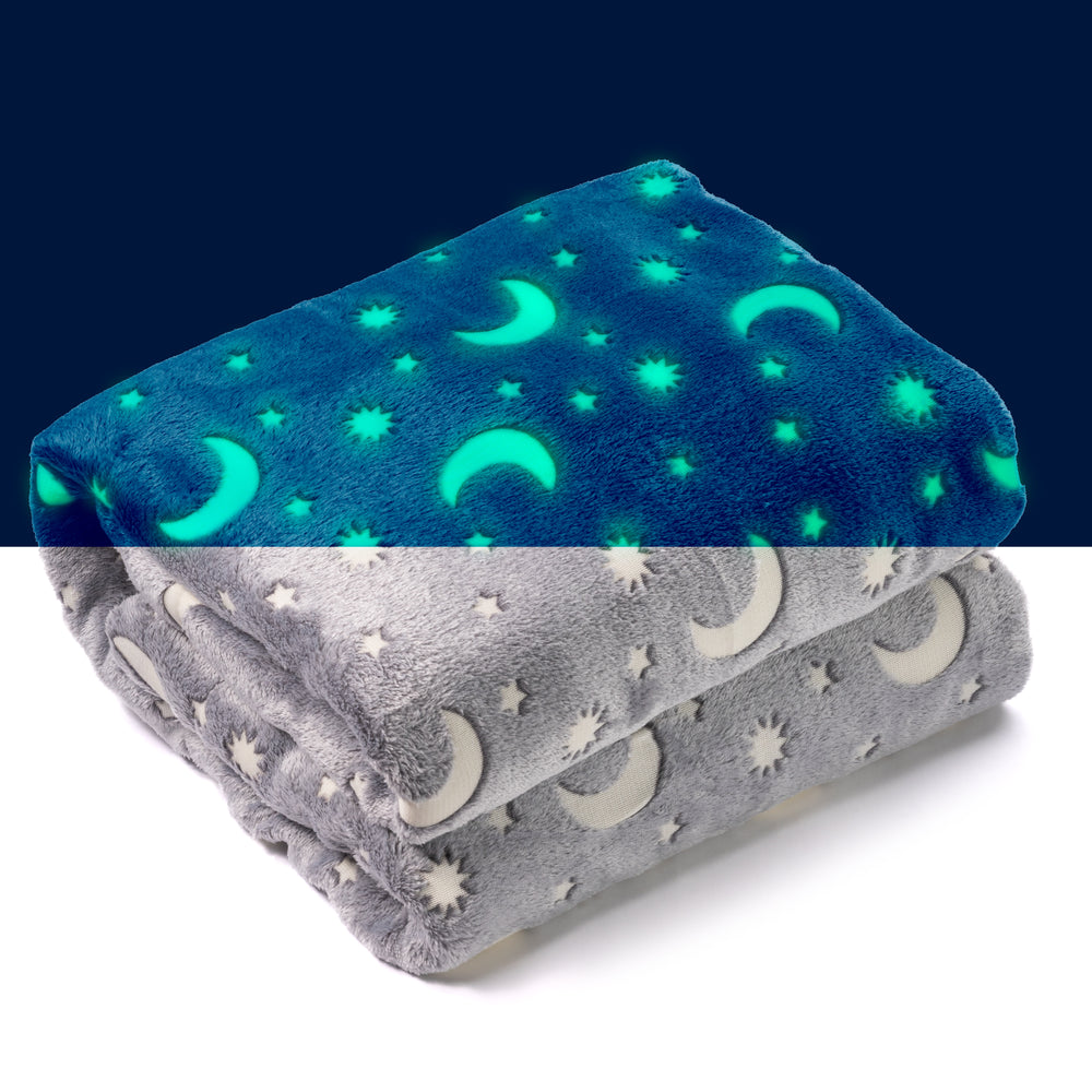 💫 Stars & Moon Classic Glow in the Dark Blanket